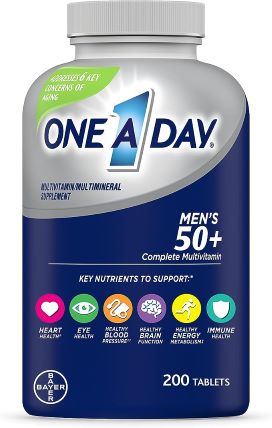 The Best Multivitamin for Men Over 50 - Regain Your Edge